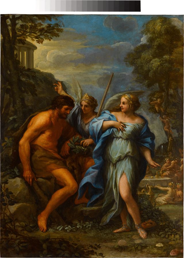 Herkules am Scheidewege | Staatsgalerie