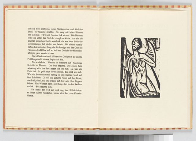 Das Stiftsfräulein im See (Blatt 3 in: Alfred Döblin, Das ...