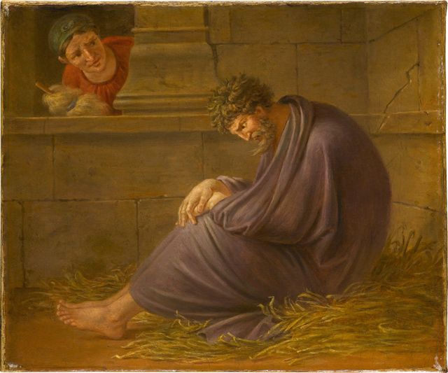 Der trauernde Hiob | Staatsgalerie