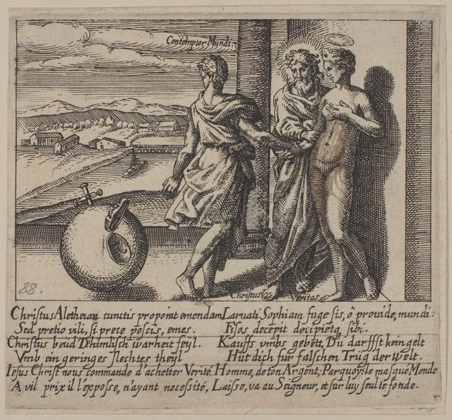 Das Joch und die Erlösung des Menschen (aus: Jakob de Zetter, Neue ...