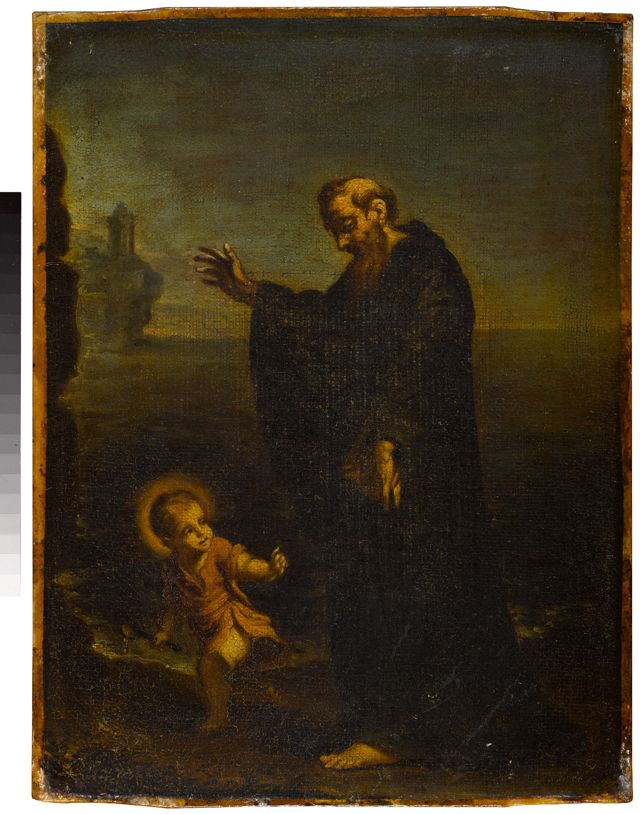 Hl. Augustinus mit dem Jesuskind | Staatsgalerie