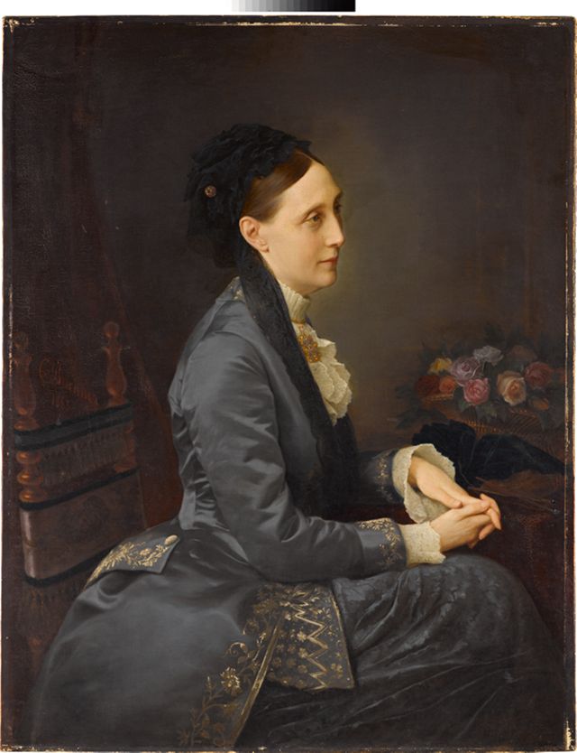 Bildnis der Königin Olga von Württemberg | Staatsgalerie