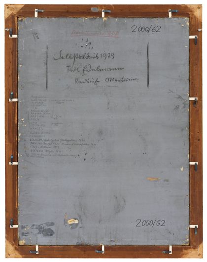 Fridel Dethleffs-Edelmann Self-portrait, 1929 | Städtische Museen Freiburg