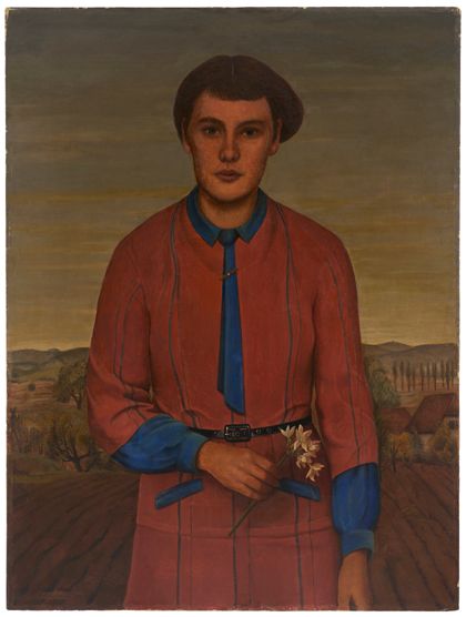 Fridel Dethleffs-Edelmann Self-portrait, 1929 | Städtische Museen Freiburg