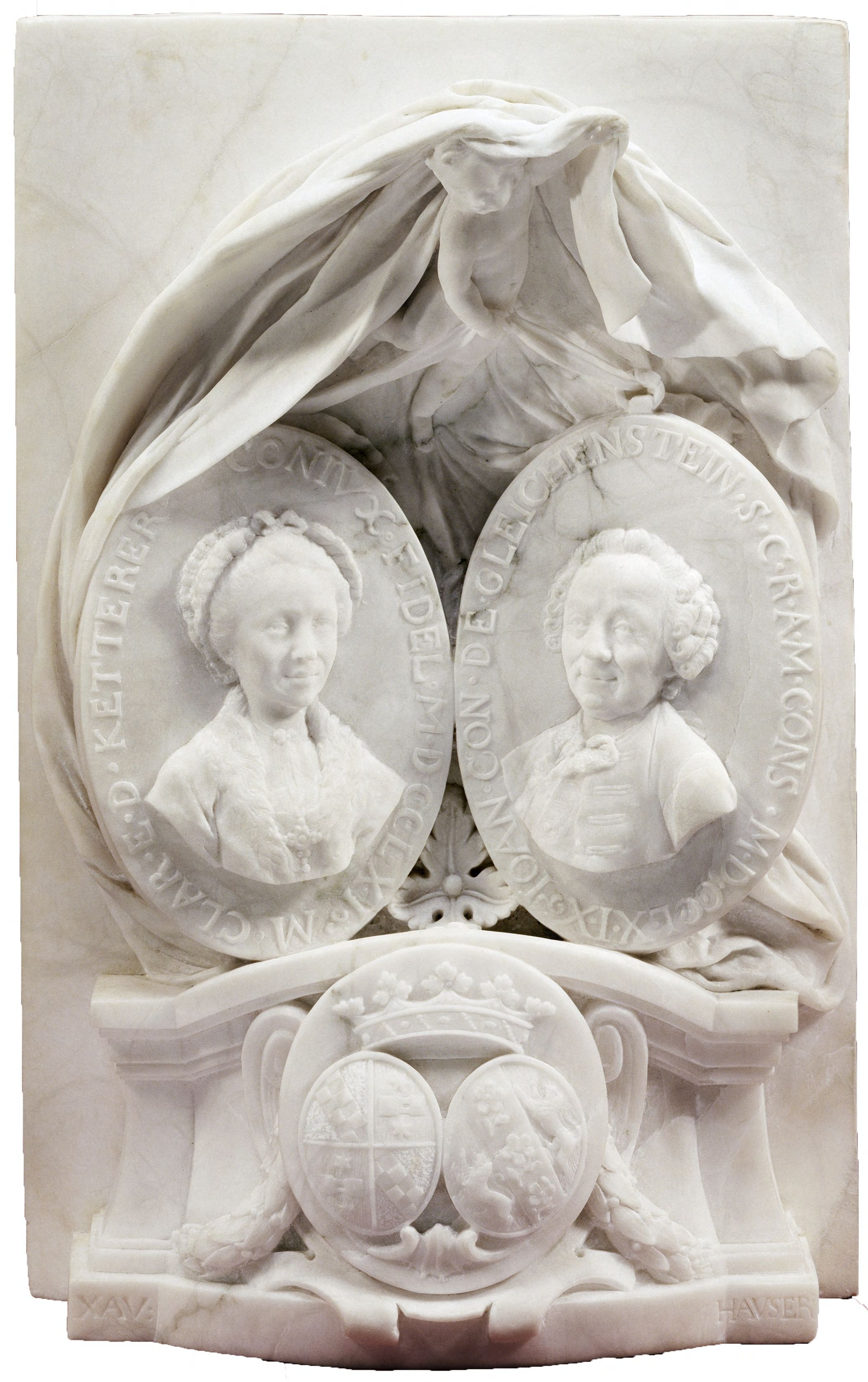 Zimmerdenkmal der Eheleute Clara Ketterer und Johann Conrad von ...